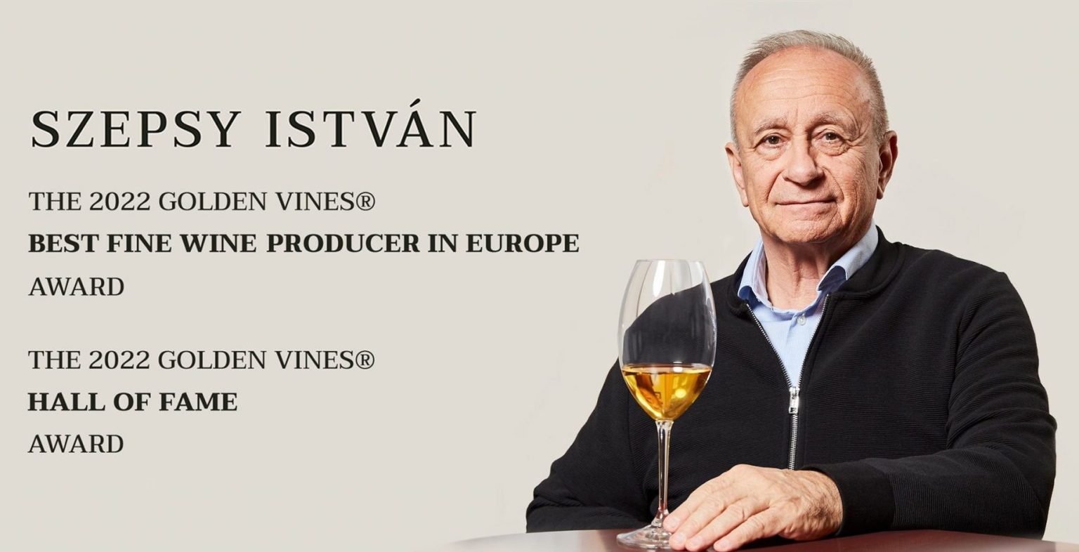 "Bester europäischer Weinproduzent" ist der Weingut Szepsy von der ...